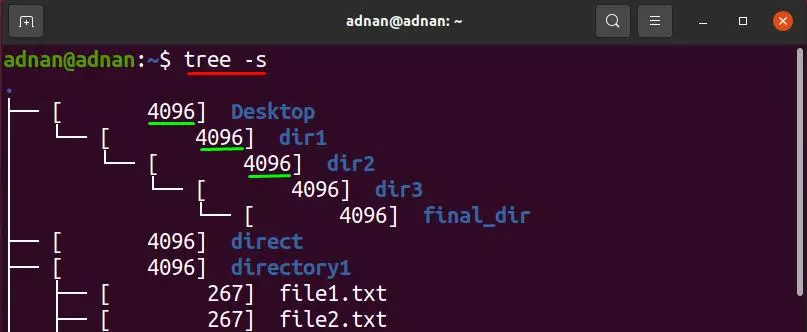 什麼是 Ubuntu 中的樹命令 12557_16