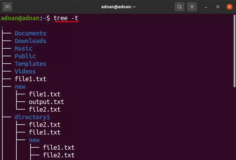 Што такое Tree Command у Ubuntu 12557_20