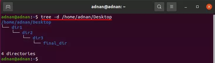 什麼是 Ubuntu 中的樹命令 12557_7