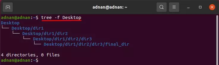 Što je Tree Command u Ubuntuu 12557_9