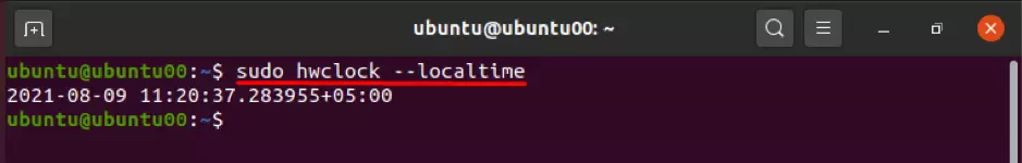 Bii o ṣe le lo Ubuntu HWClock 12564_14