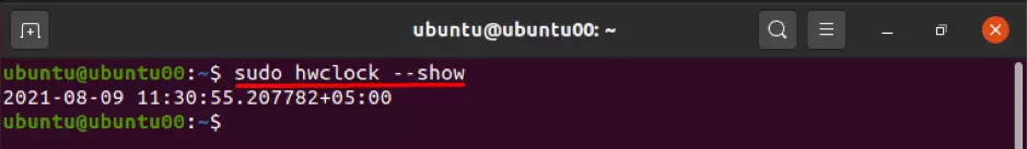 Як выкарыстоўваць Ubuntu HWClock 12564_4
