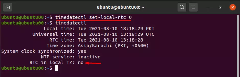 Comment utiliser Ubuntu Timedatectl 12565_9