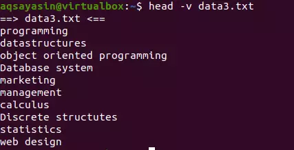 Linux Head Command med eksempler 12575_10