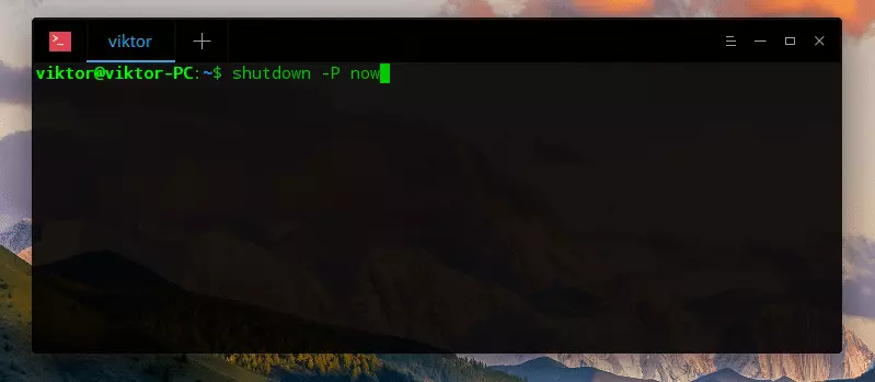 Paano I-shutdown ang Ubuntu 18.04 12604_1