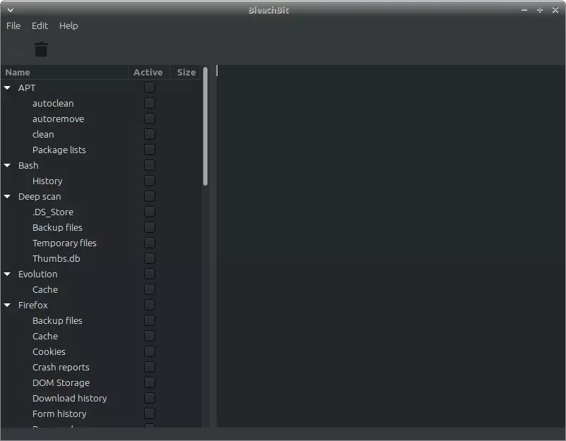 Instal BleachBit untuk Ubuntu 12606_10