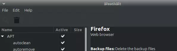 Instal BleachBit untuk Ubuntu 12606_13