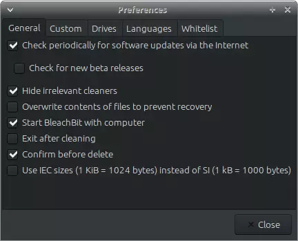 Instal BleachBit untuk Ubuntu 12606_16