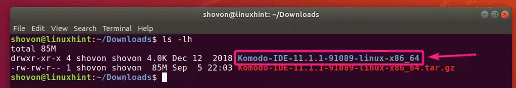 Faʻapipiʻi Komodo IDE ma Komodo Edit ile Ubuntu 12609_11