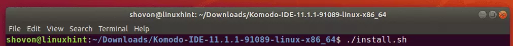 在 Ubuntu 上安装 Komodo IDE 和 Komodo Edit 12609_13