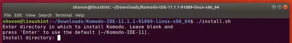 Faʻapipiʻi Komodo IDE ma Komodo Edit ile Ubuntu 12609_14