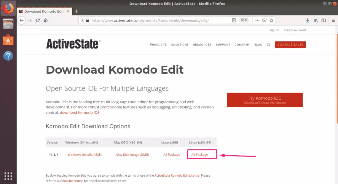 在 Ubuntu 上安装 Komodo IDE 和 Komodo Edit 12609_24