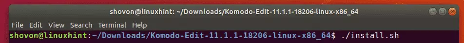 在 Ubuntu 上安装 Komodo IDE 和 Komodo Edit 12609_32