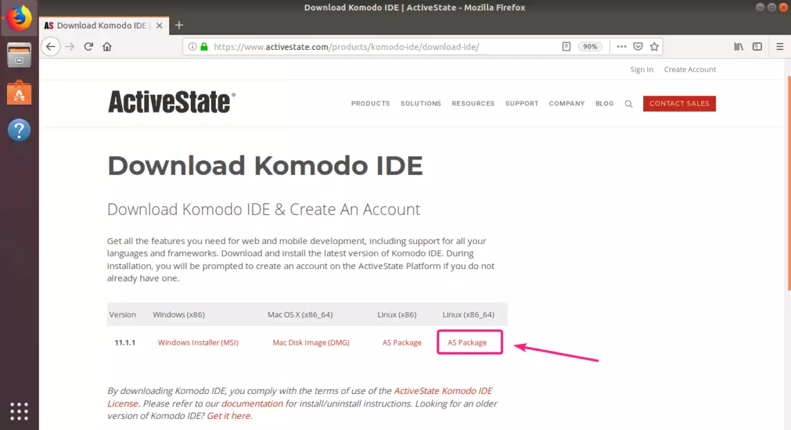 Instalowanie Komodo IDE i Komodo Edit na Ubuntu 12609_5