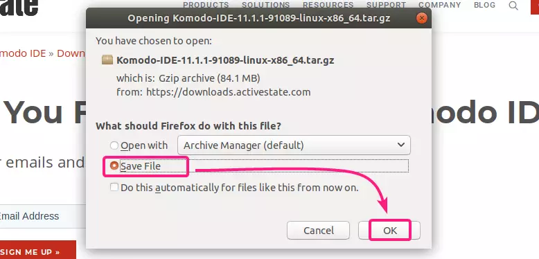 Faʻapipiʻi Komodo IDE ma Komodo Edit ile Ubuntu 12609_6