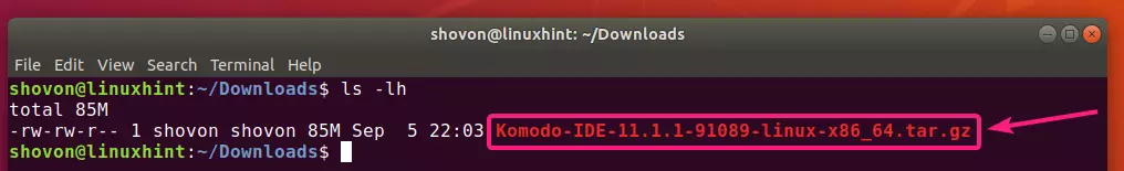 Faʻapipiʻi Komodo IDE ma Komodo Edit ile Ubuntu 12609_9