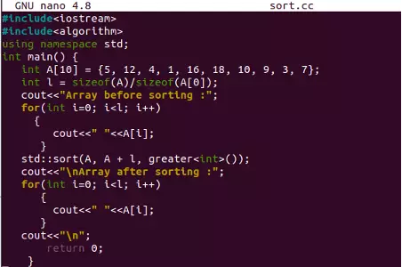 Standard sorteringsfunktion i C++ 12615_3