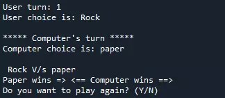 Rock Paper Scissors Oyun Python 12623_7