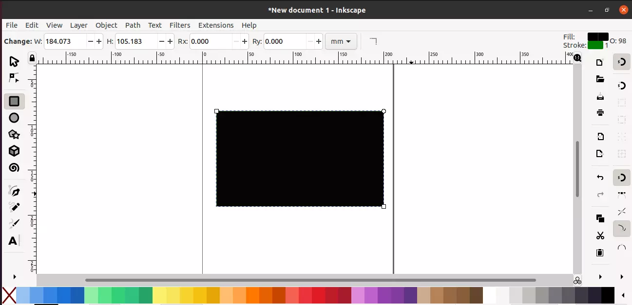 Inkscape ನಲ್ಲಿ ಗ್ರೇಡಿಯಂಟ್ ಅನ್ನು ಹೇಗೆ ರಚಿಸುವುದು 12645_3