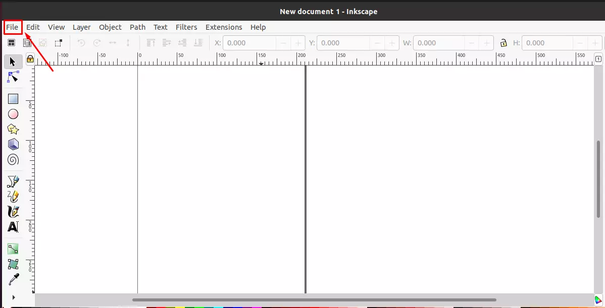Ako odstrániť pozadie v Inkscape 12652_16