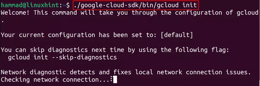 Uyifaka kanjani i-Google Cloud SDK ku-Ubuntu 22.04? 12674_7