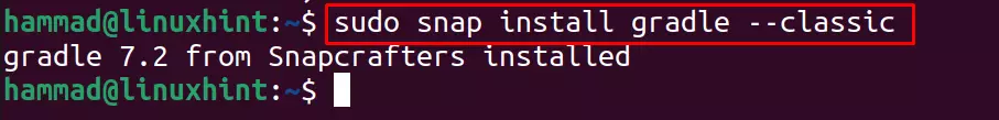 Giunsa ang Pag-install sa Gradle sa Ubuntu 22.04 12675_13