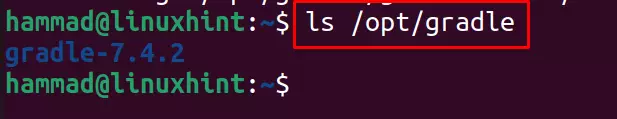 Giunsa ang Pag-install sa Gradle sa Ubuntu 22.04 12675_6