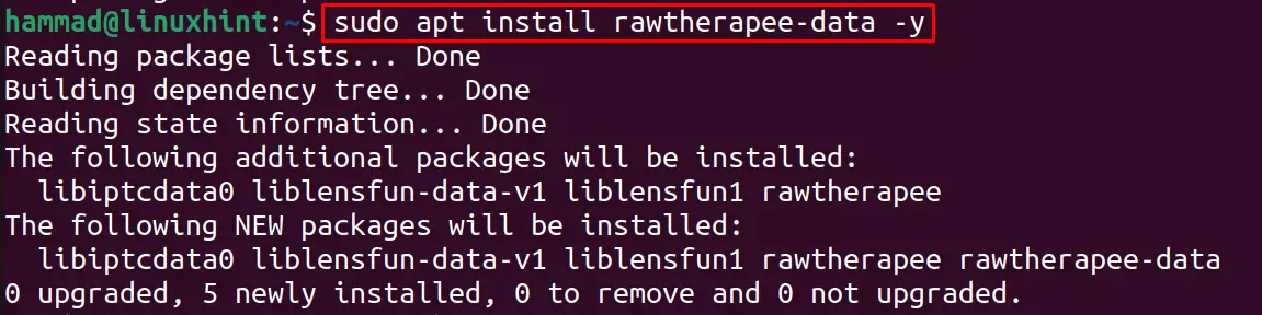 Ubuntu 22.04 및 Linux Mint 20에 RawTherapee를 설치하는 방법 12677_1