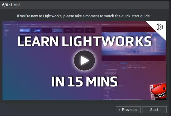 Ubuntu 22.04 တွင် Lightworks Non-Linear Editing Software ကို ထည့်သွင်းနည်း 12678_10