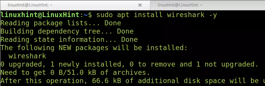 Kuidas installida Wireshark Debian 11-sse 1268_2