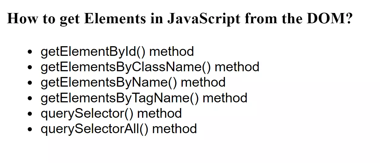 Cum să obțineți elemente din DOM în JavaScript 12690_8