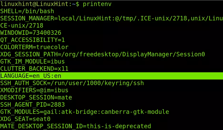 Průvodce odstraněním proměnných prostředí v Linuxu 126_1