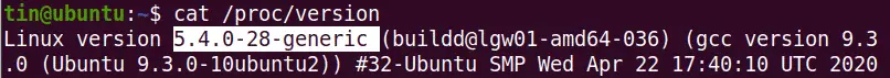 Onani ndi Kusintha Ubuntu Kernel Version pa Ubuntu 20.04 12708_2