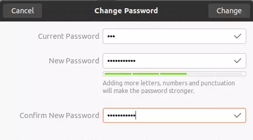Πώς να αλλάξετε τον κωδικό πρόσβασης στο Ubuntu 20.04 12710_11