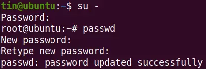 Πώς να αλλάξετε τον κωδικό πρόσβασης στο Ubuntu 20.04 12710_5