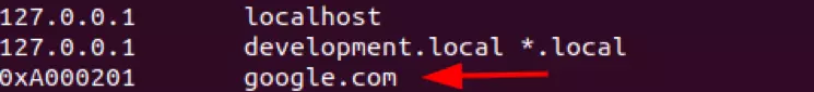 Etc/Hosts Linuxని సవరించండి 12724_2