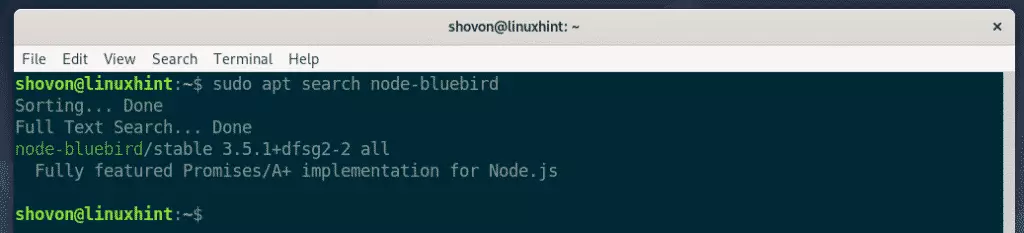 Namestitev Node.js na Debian 10 12729_9