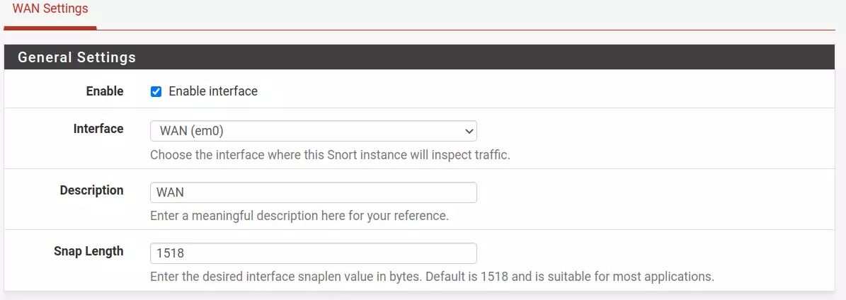 Snort على pfSense 1277_13