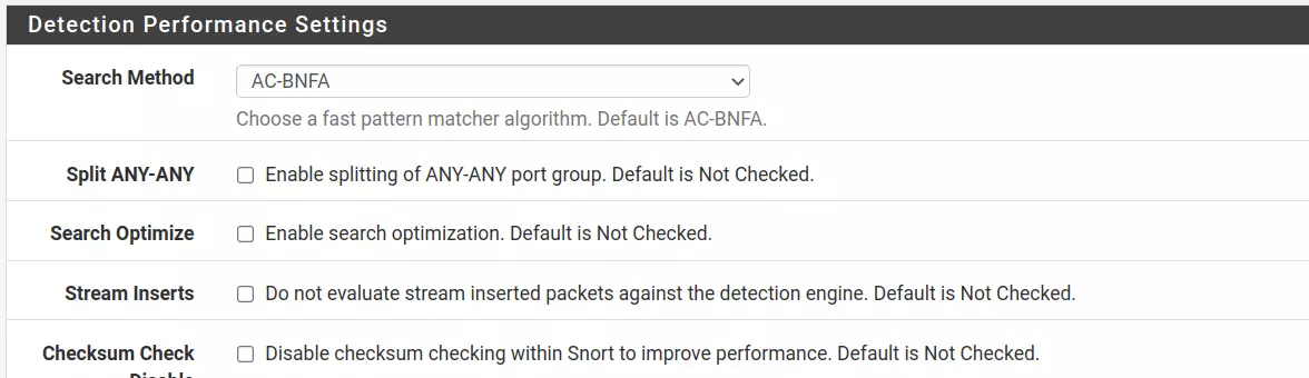 Snort ໃນ pfSense 1277_17