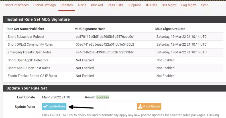 Snort ntawm pfSense 1277_23