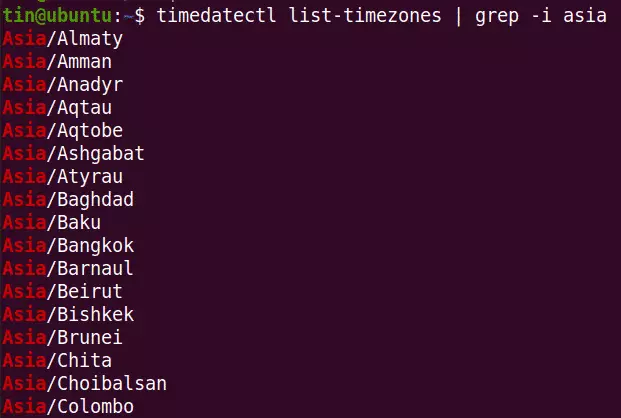 Kako promijeniti vremensku zonu na Ubuntu 20.04 12806_5
