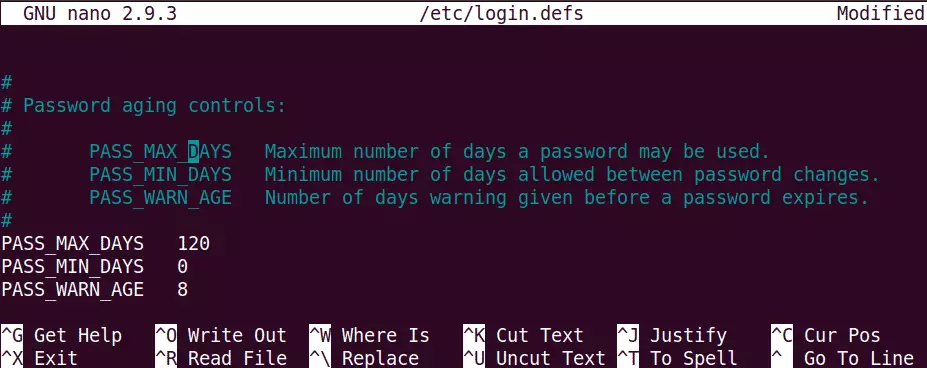 Come abilitare e applicare politiche di password sicure su Ubuntu 12807_6