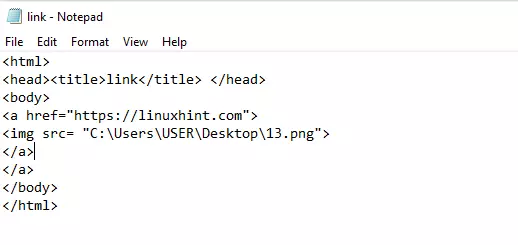 Een afbeelding gebruiken als een link in HTML 12820_6