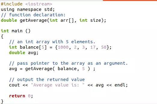 Een array doorgeven aan een functie C++ 12827_7