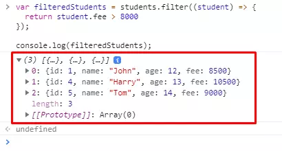 Funkcija filtra polja JavaScript 12884_4