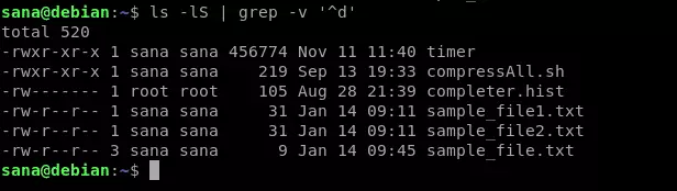 Uzskaitiet failus, kas sakārtoti pēc lieluma direktoriju kokā operētājsistēmā Linux 12886_10