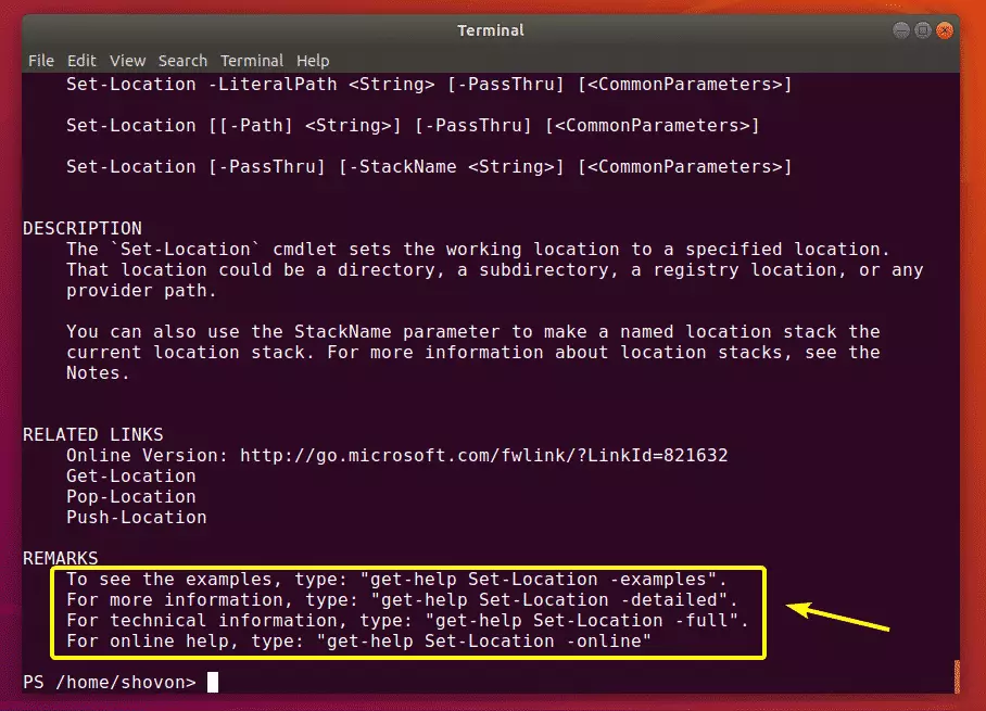 Instalar y comenzar con PowerShell en Ubuntu 12900_21