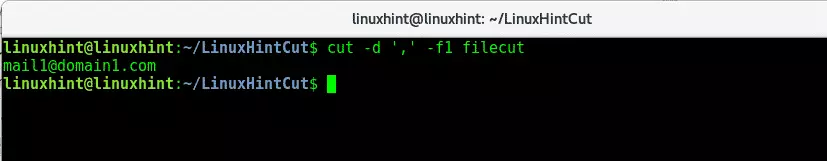 Kuidas kasutada Linuxi lõikekäsku 12902_2