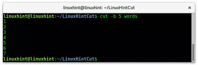 Kuidas kasutada Linuxi lõikekäsku 12902_8