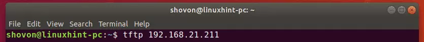Ubuntu боюнча TFTP серверин орнотуу жана конфигурациялоо 12904_19